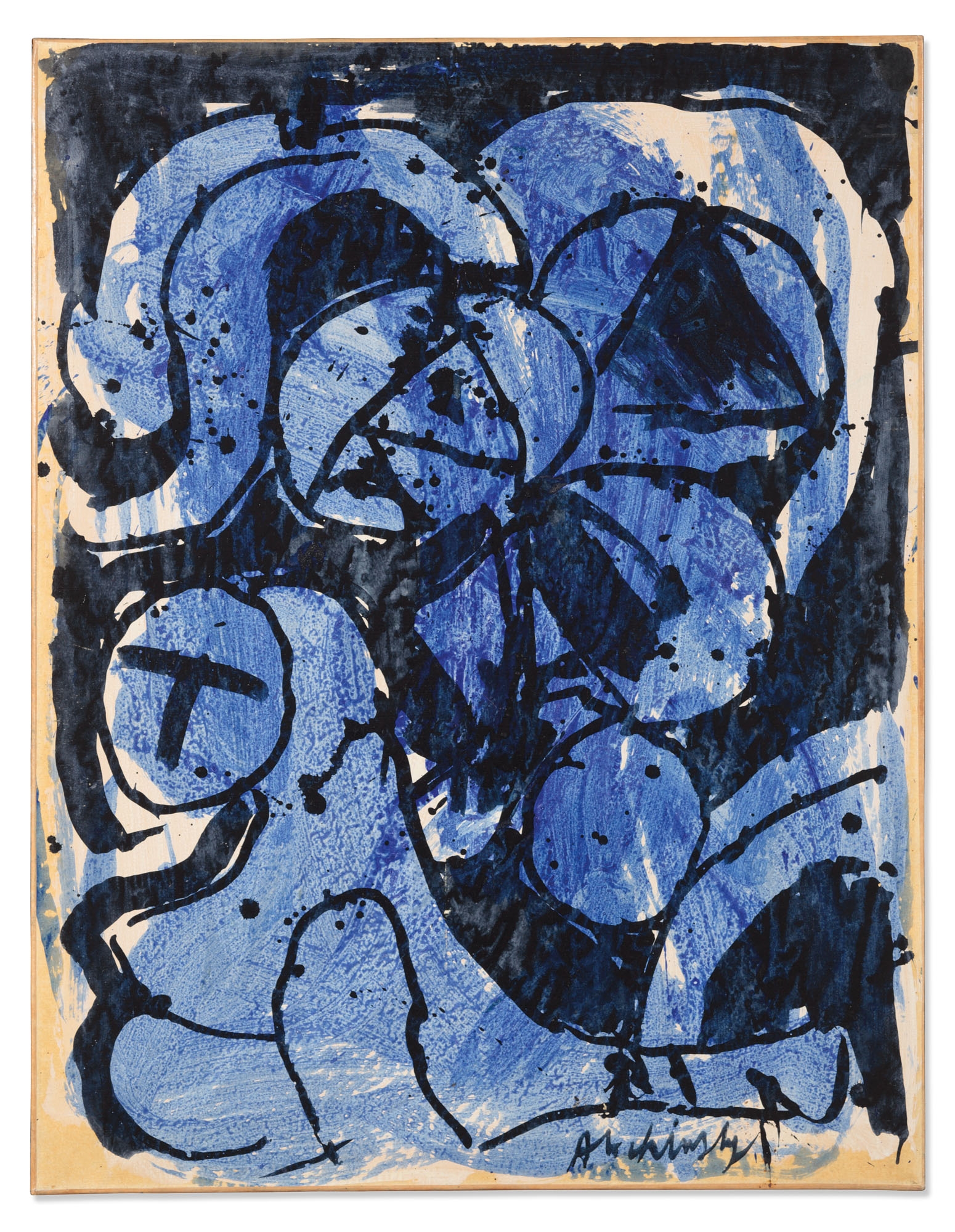 Pierre Alechinsky | ARBRE DE TRADITION (1973) | MutualArt