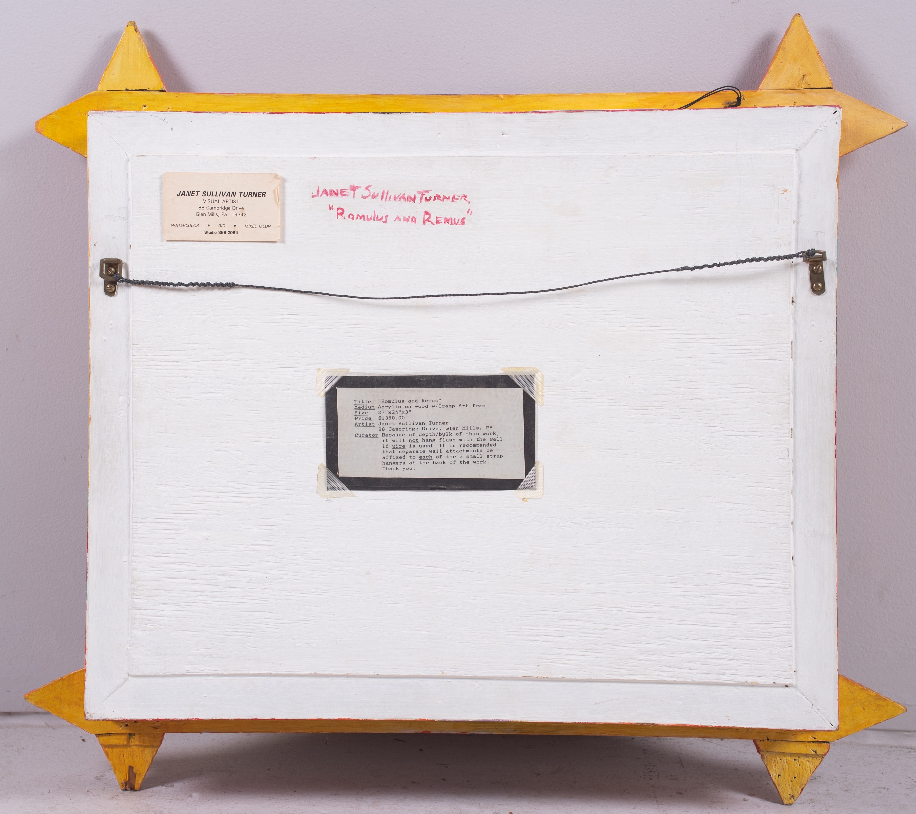 Janet Sullivan | Painting Romulus and Remus | MutualArt