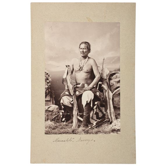 C. M. Bell | Photograph of Navajo Chief Manuelito | MutualArt