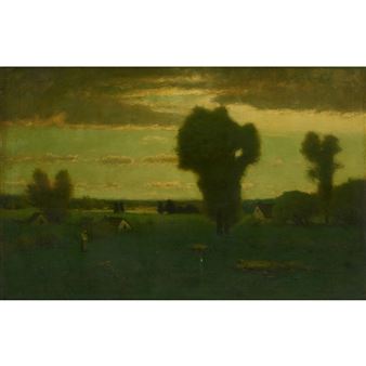 Inness George | SUNSET | MutualArt