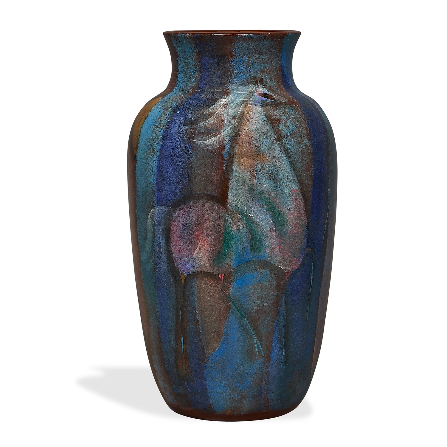 Polia Pillin | vase with two women and horse | MutualArt