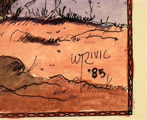 William T. Zivic | WESTERN LANDSCAPE (1985) | MutualArt