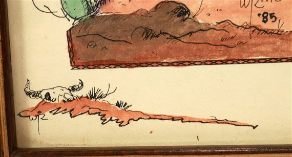 William T. Zivic | WESTERN LANDSCAPE (1985) | MutualArt