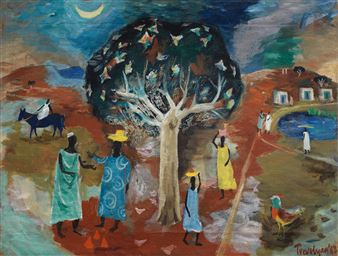 Trevelyan Julian | The cherry tree (1946) | MutualArt