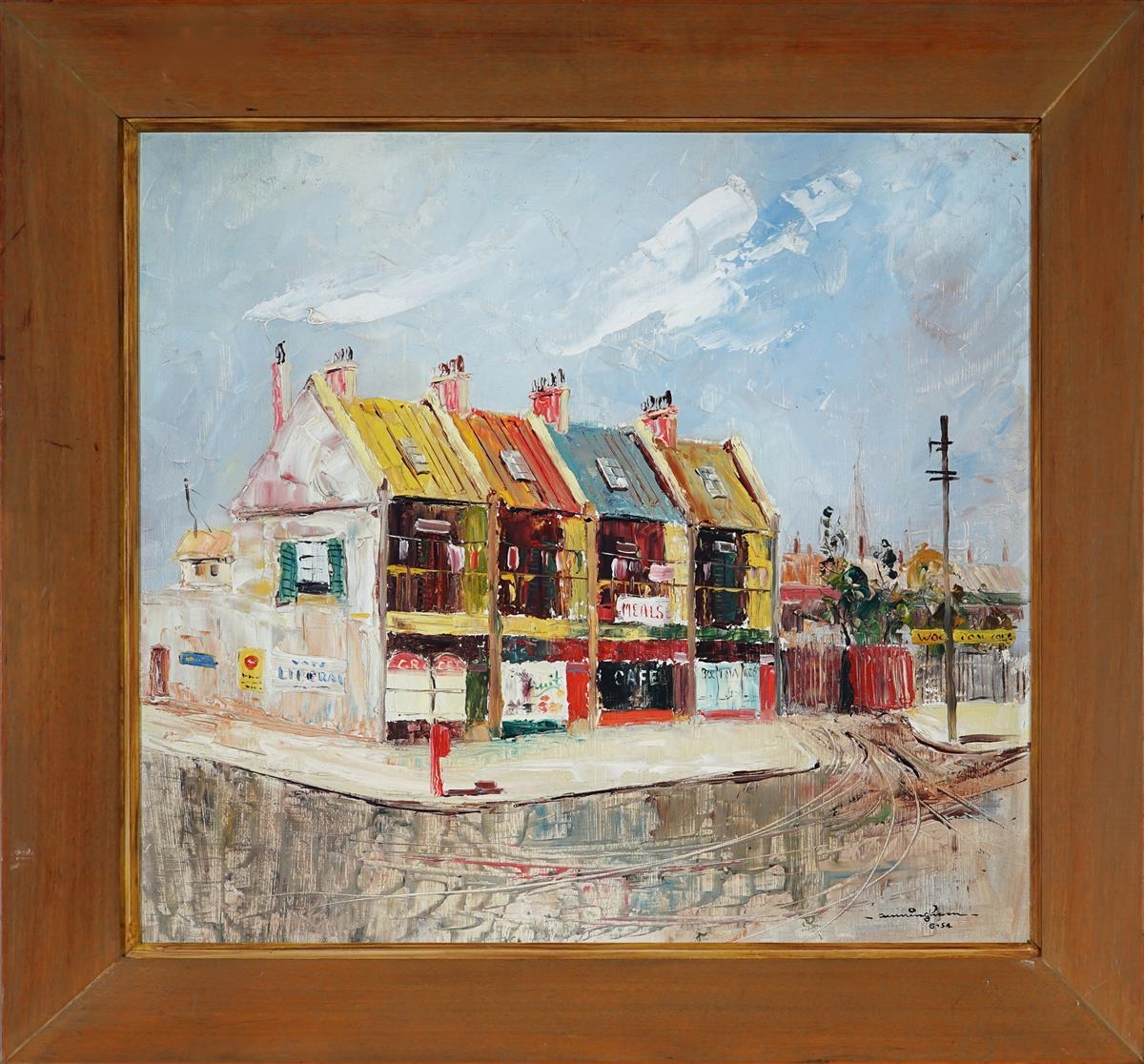 John Cunningham | Terrace Houses (1954) | MutualArt