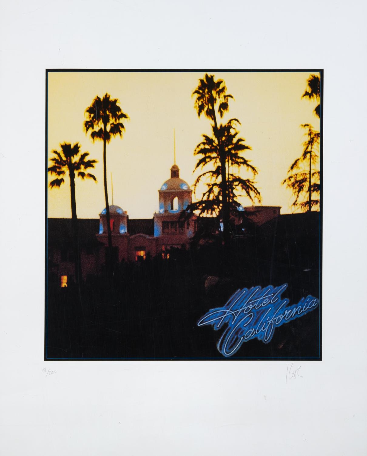 David Alexander | album cover of the 1976 Eagles album Hotel California ...