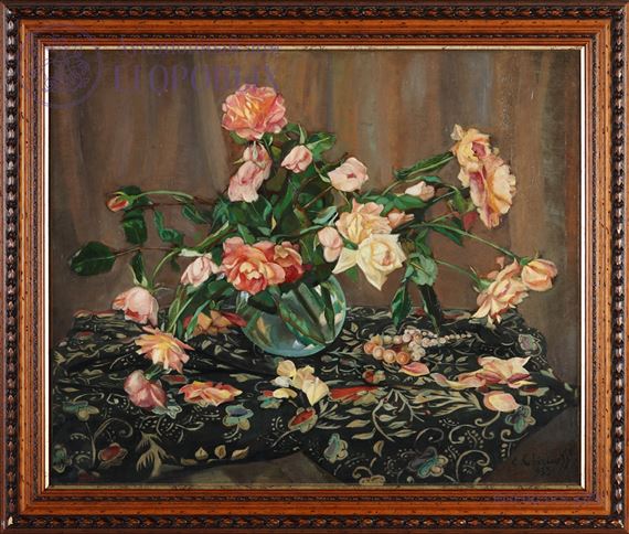 Shiryaev Evgeny Nikolaevich | Розы (1933) | MutualArt