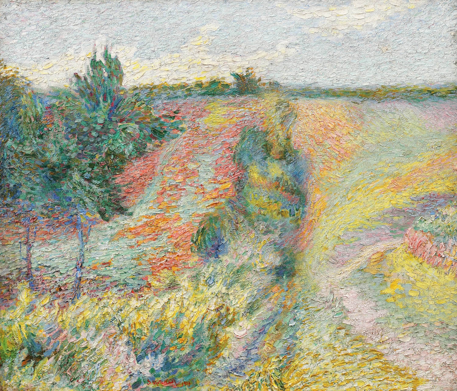 Samuel Mutzner | Peisaj provensal (1907) | MutualArt