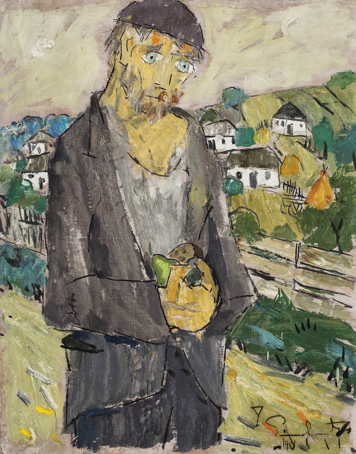 Constantin Piliuţă | Interior with Flowers (1957) | MutualArt