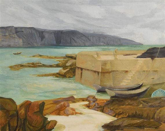 Barbara Warren | Island Harbour, Lettermore, Co Galway | MutualArt