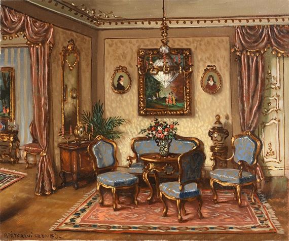 Janos Czene Apatfalvi | The Drawing Room | MutualArt