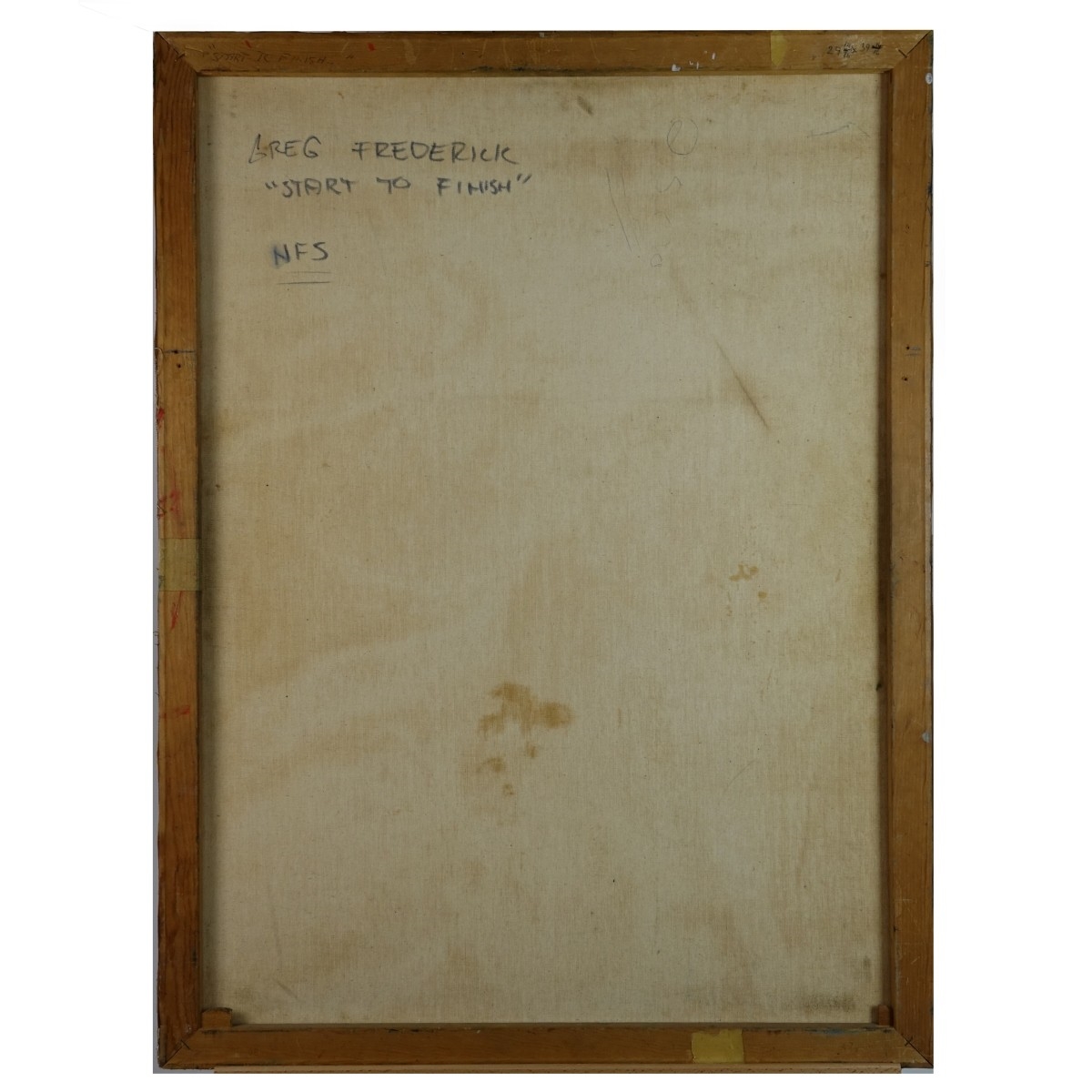 Greg Frederick | Start To Finish | MutualArt