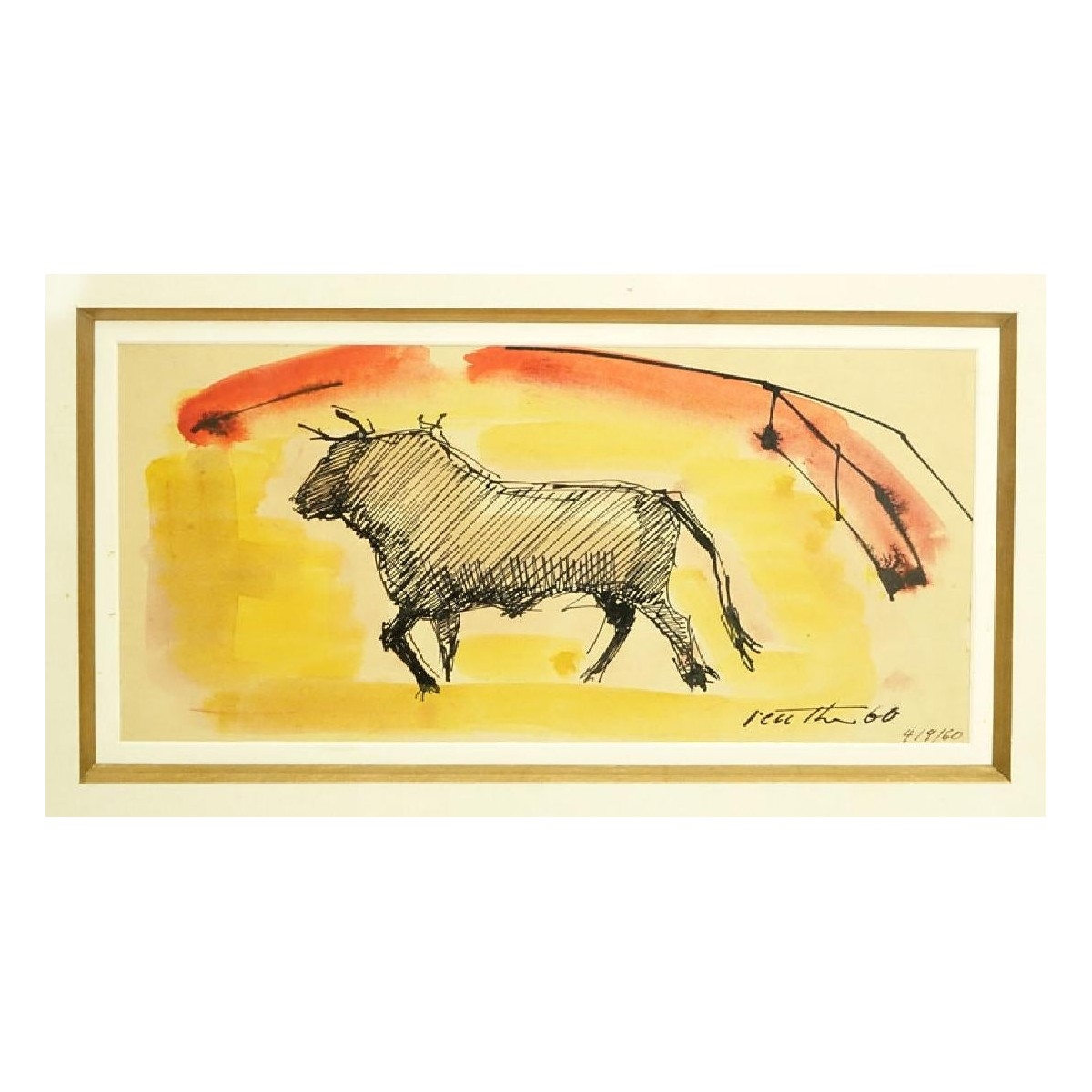 Wolf Reuther | La Taureau (1960) | MutualArt