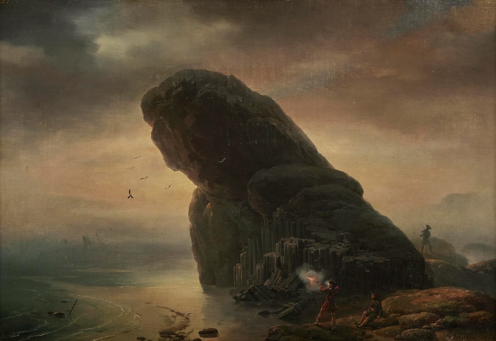 Horace Vernet | Over the Fence (1825) | MutualArt