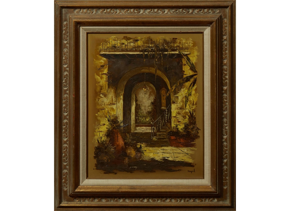 Myrl D'Arcy | French Quarter Patio (Mid 20) | MutualArt