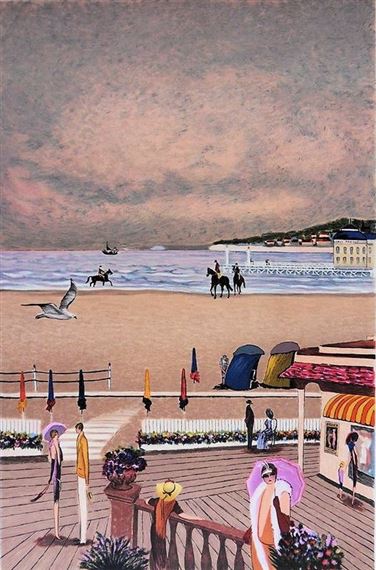 Ramon Dilley | The Quays of Deauville | MutualArt