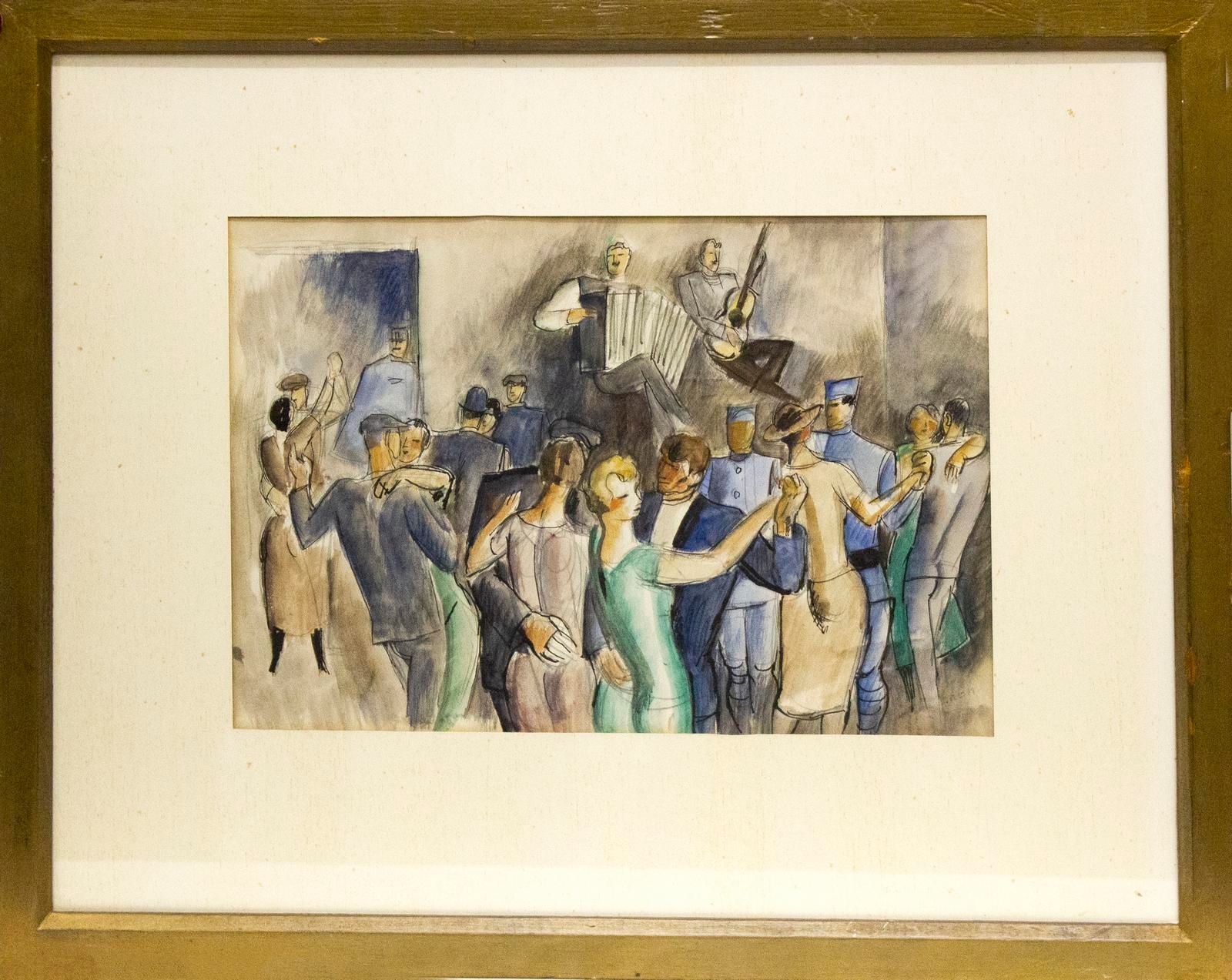 Maurice Savin | Bal musette et la valse à l'Epvers | MutualArt