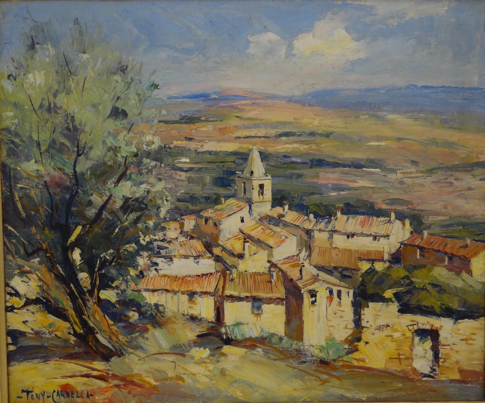 Tony Cardella | Village de Grimaud (Var) | MutualArt