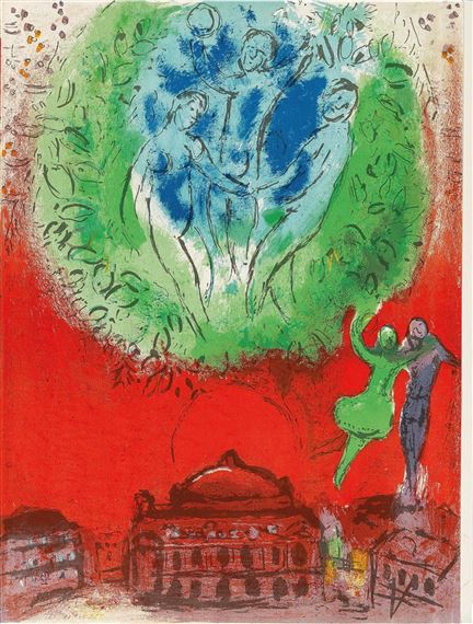 Marc Chagall | L'Opéra de Paris (1954) | MutualArt