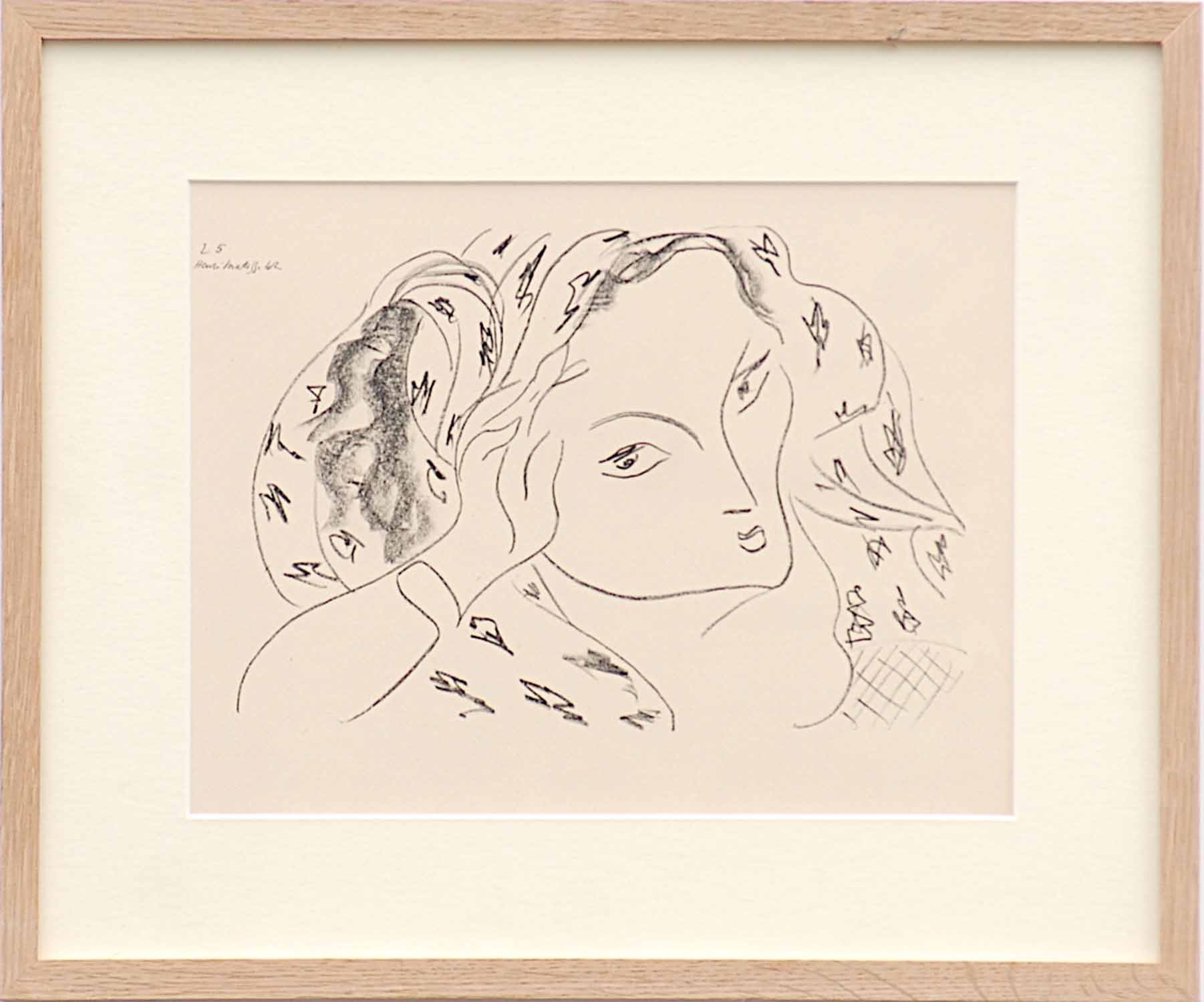 Henri Matisse | L5 (1943) | MutualArt