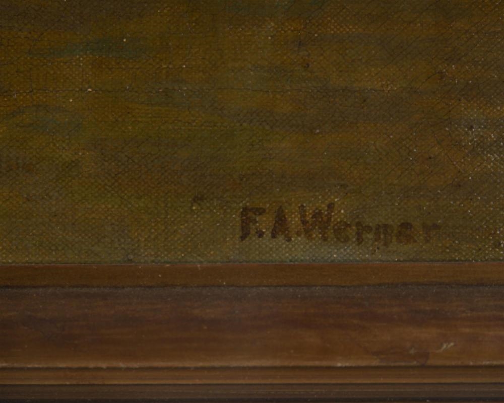 Frank A. Werner | Interior scene | MutualArt