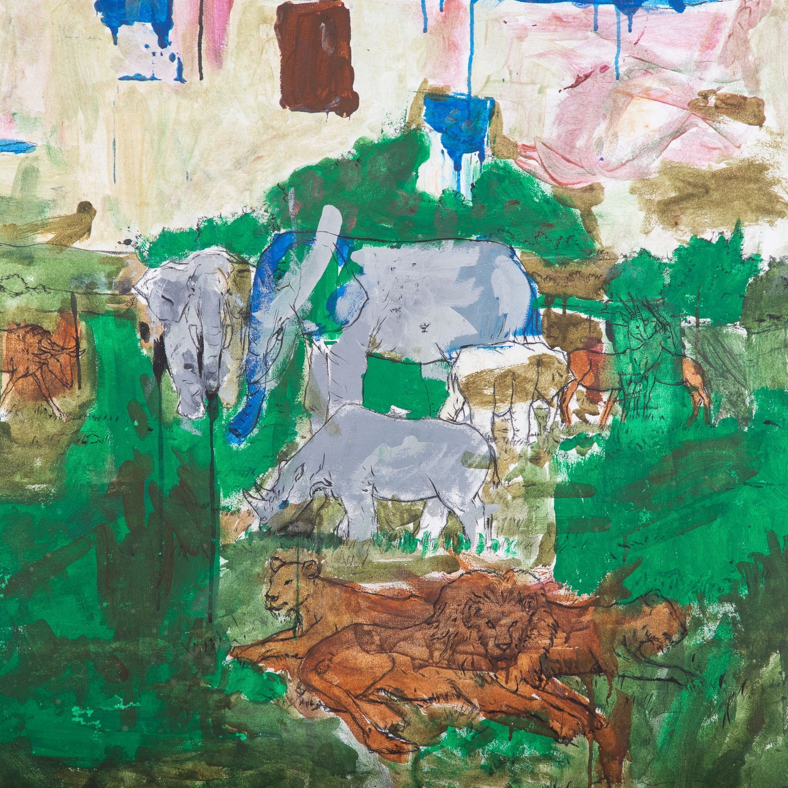 Nathaniel Gibbs | African Animals 1 | MutualArt