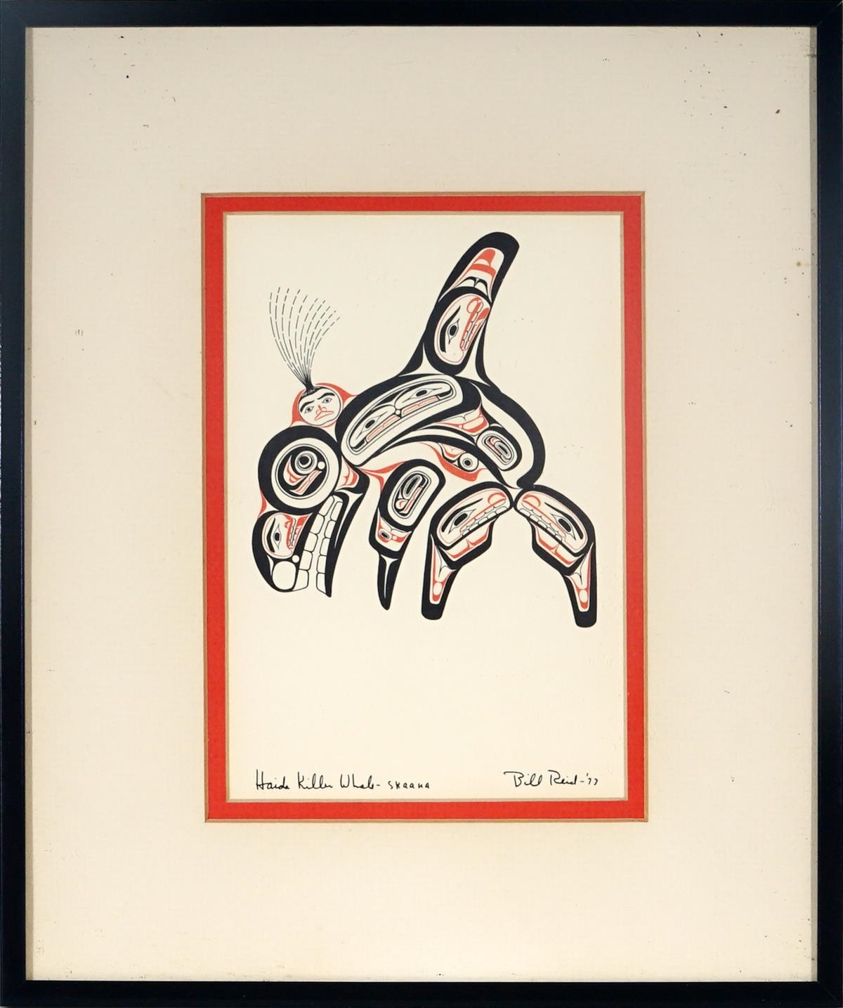 Bill Reid | Haida Killer Whale (1973) | MutualArt