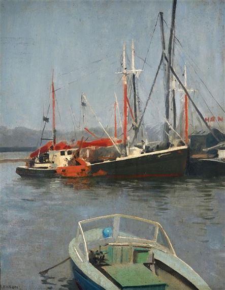 Percy Leason | Mooring | MutualArt