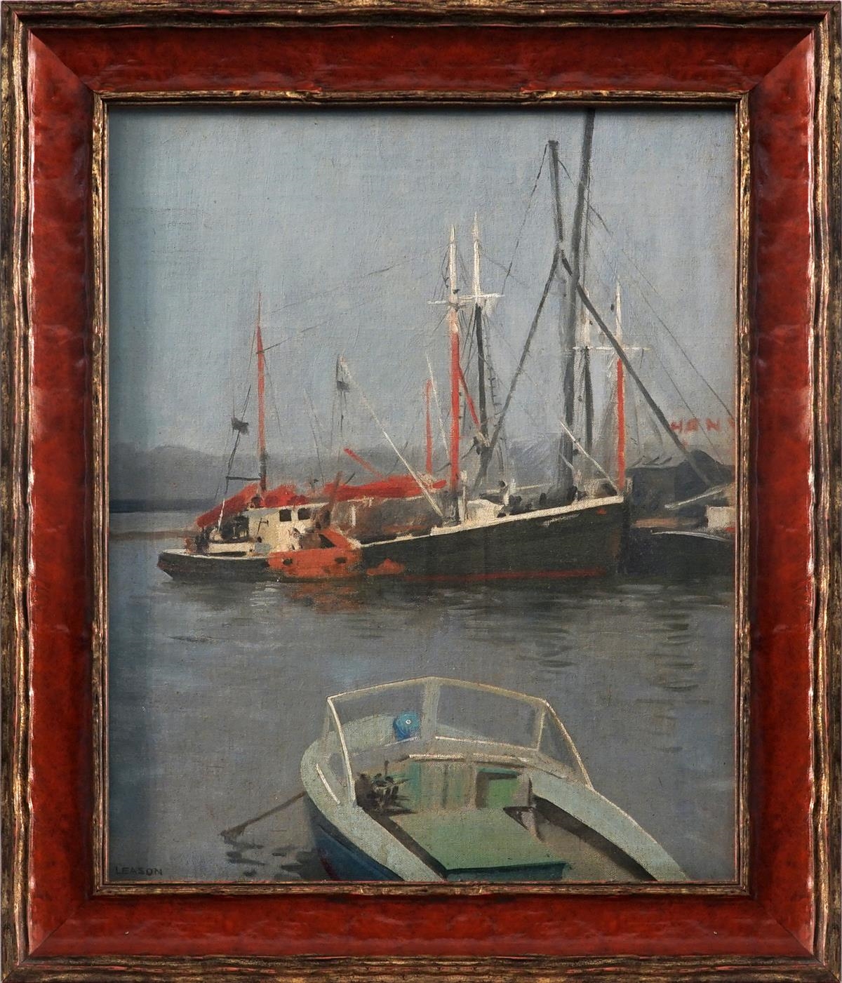 Percy Leason | Mooring | MutualArt