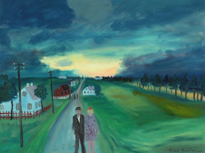 Knud Kristensen | “Aften | MutualArt