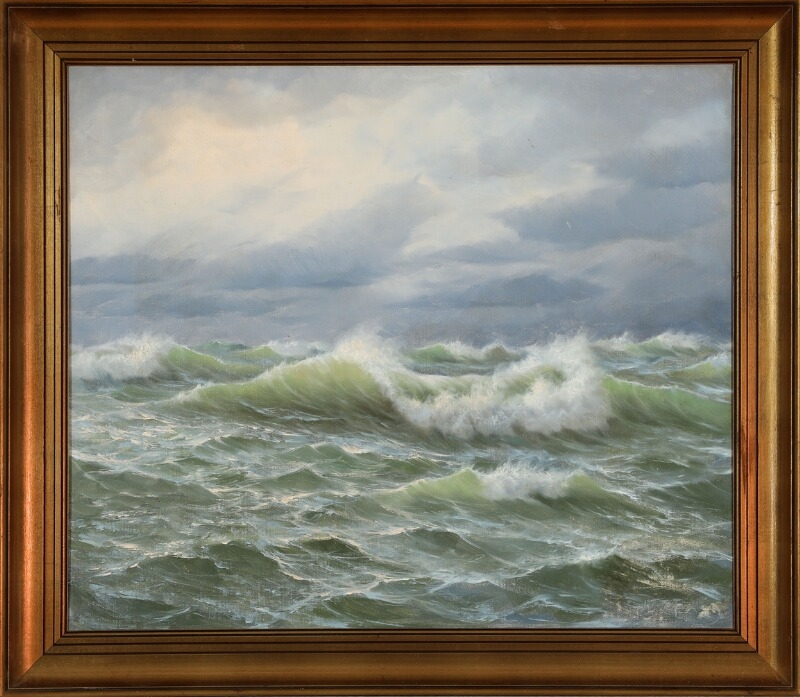 Wolmer Zier | Breaking waves | MutualArt