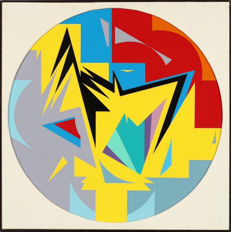 Arne Heuser | “Cirkelbillede” (1990) | MutualArt