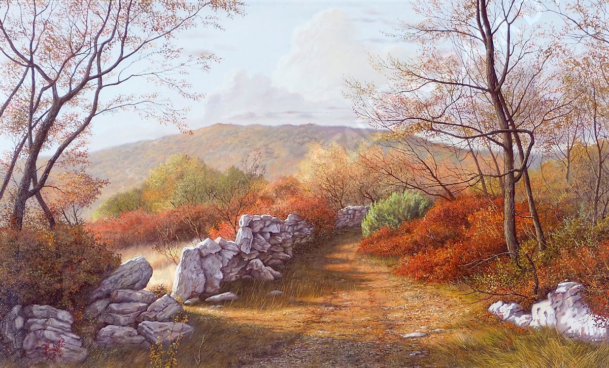 Livio Mozina | Sentiero carsico autunnale | MutualArt