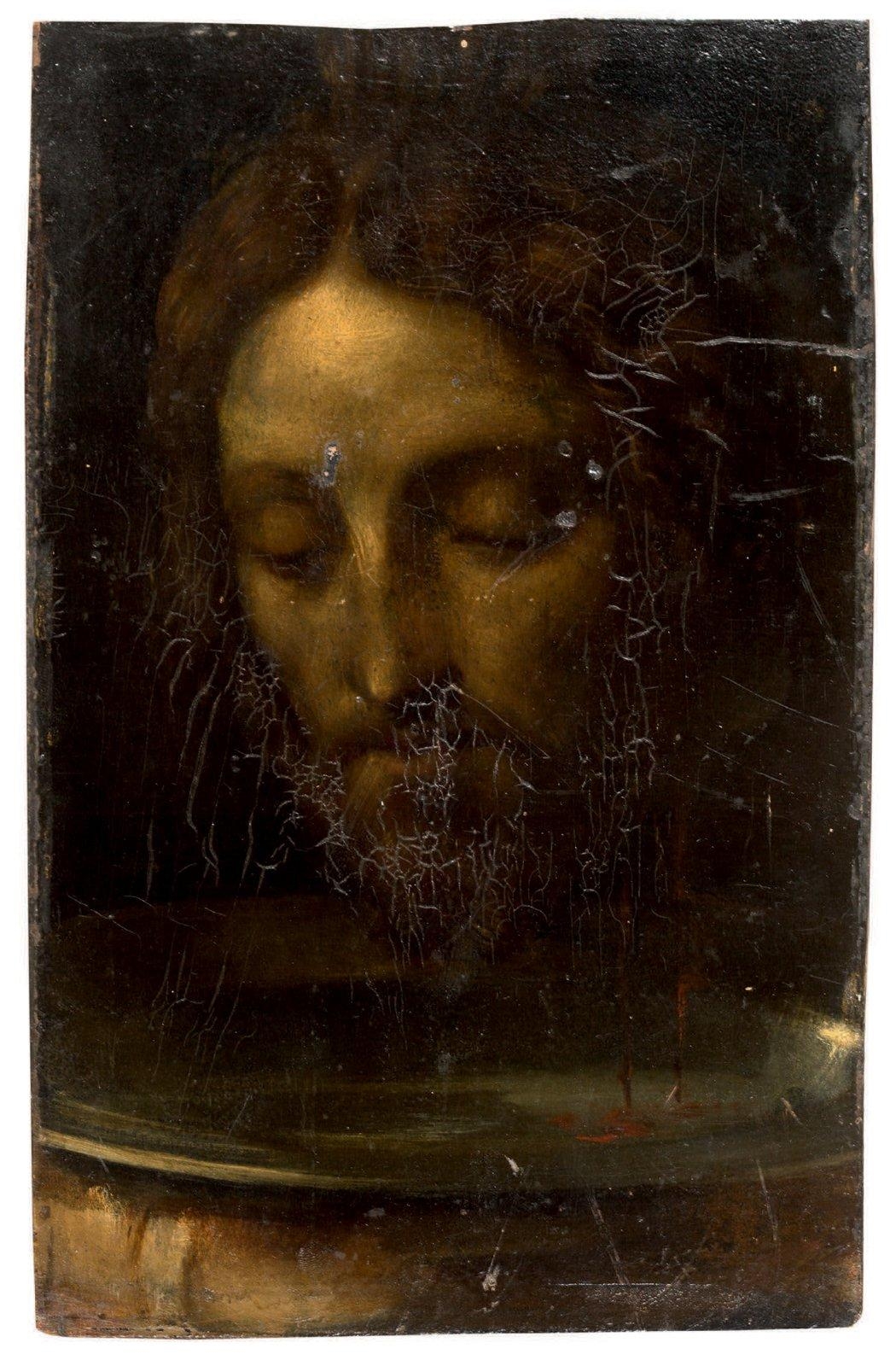 Bernardino Luini | Head of Saint John the Baptist | MutualArt