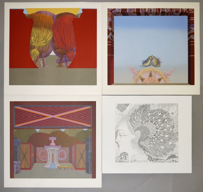 Wolfgang Hutter | Four Works: 4 Grafiken aus dem Portfolio Zauberflöte ...