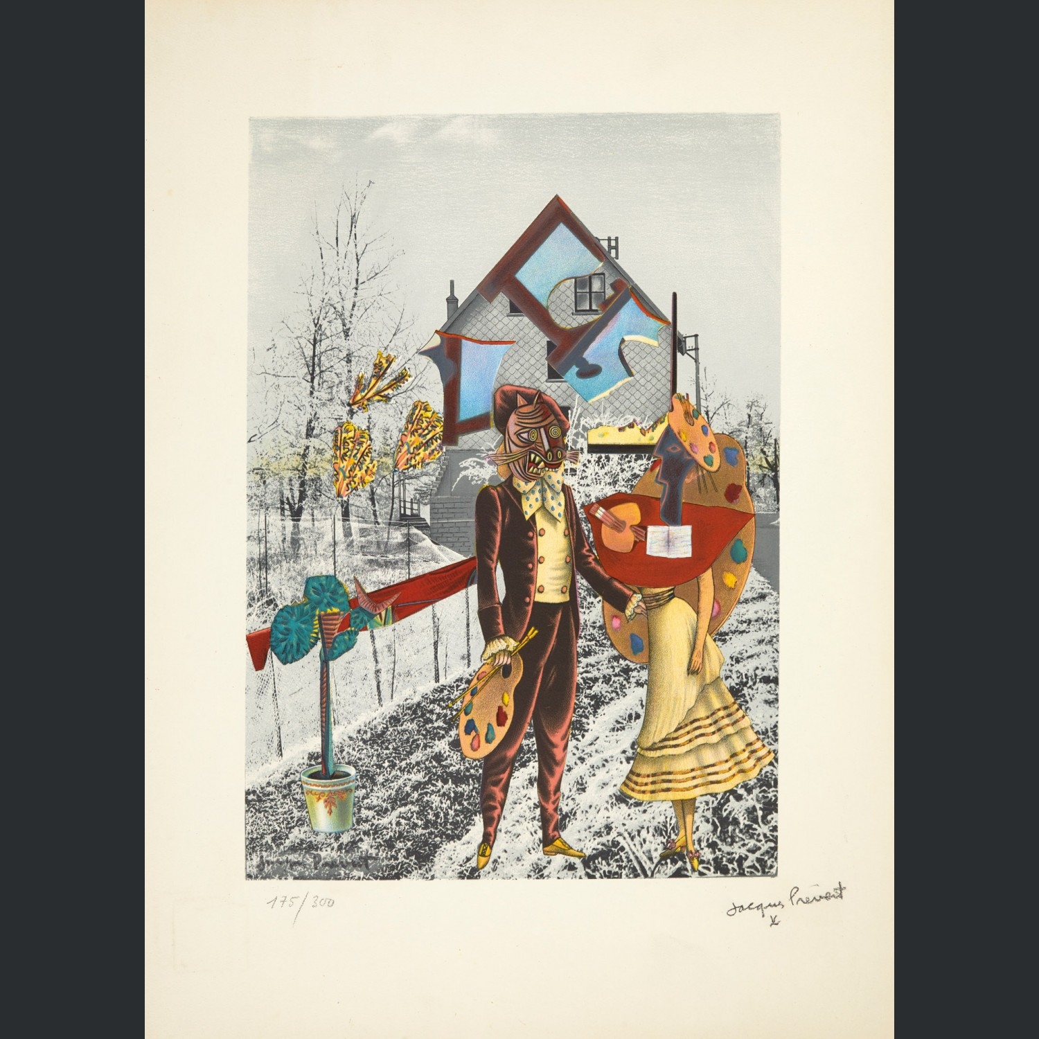 Jacques Prevert | Hommage à Picasso (1960 - 1965) | MutualArt