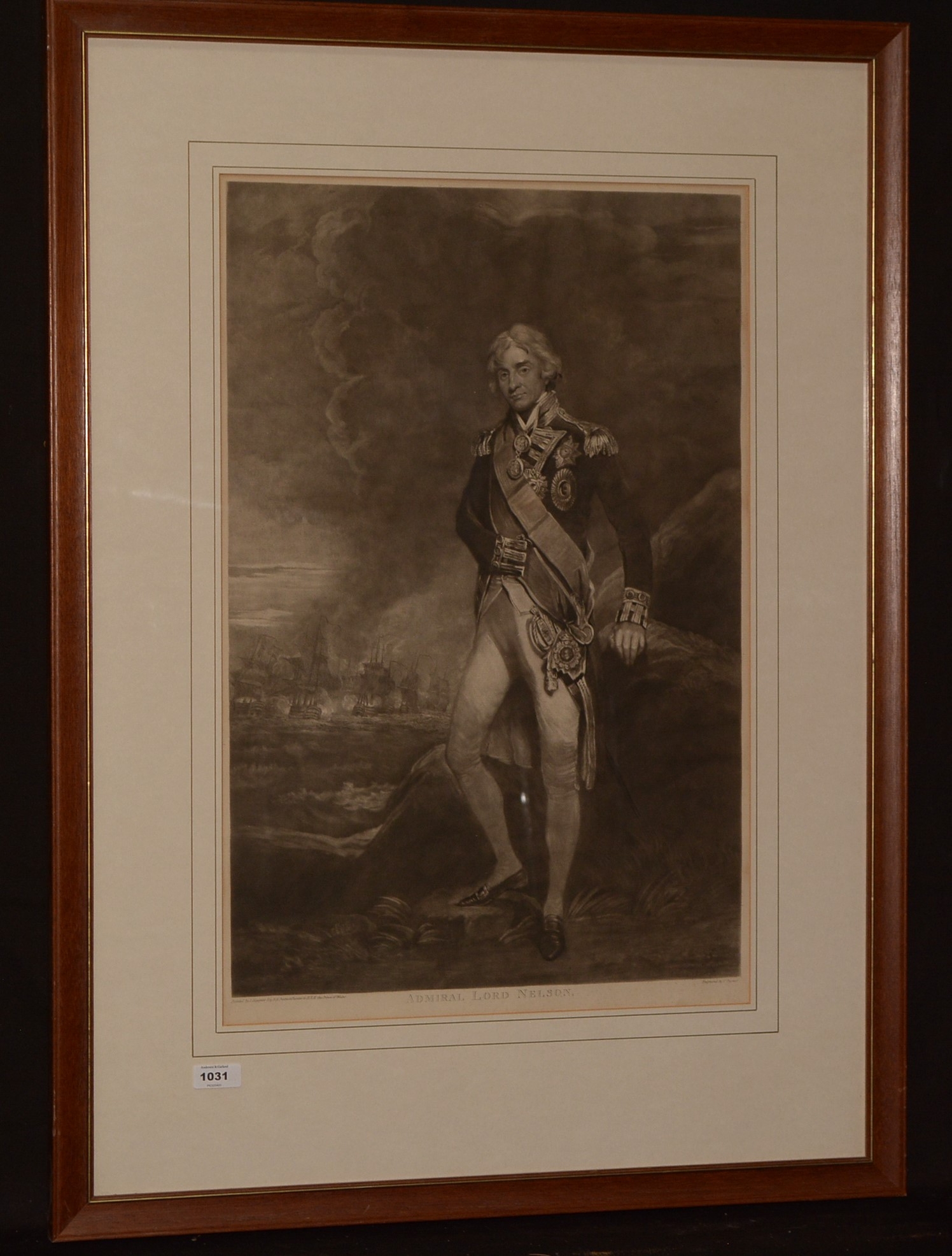Charles Turner | Admiral Lord Nelson | MutualArt