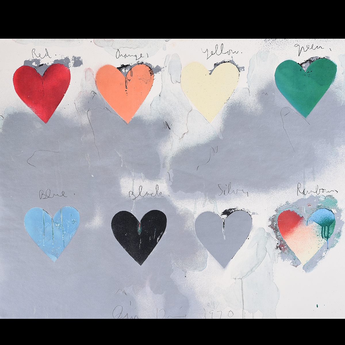 Jim Dine | Hearts, National Galerie Berlin (1971) | MutualArt