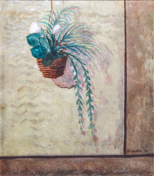 Victorio Edades | Poinsettia Girl (1976) | MutualArt