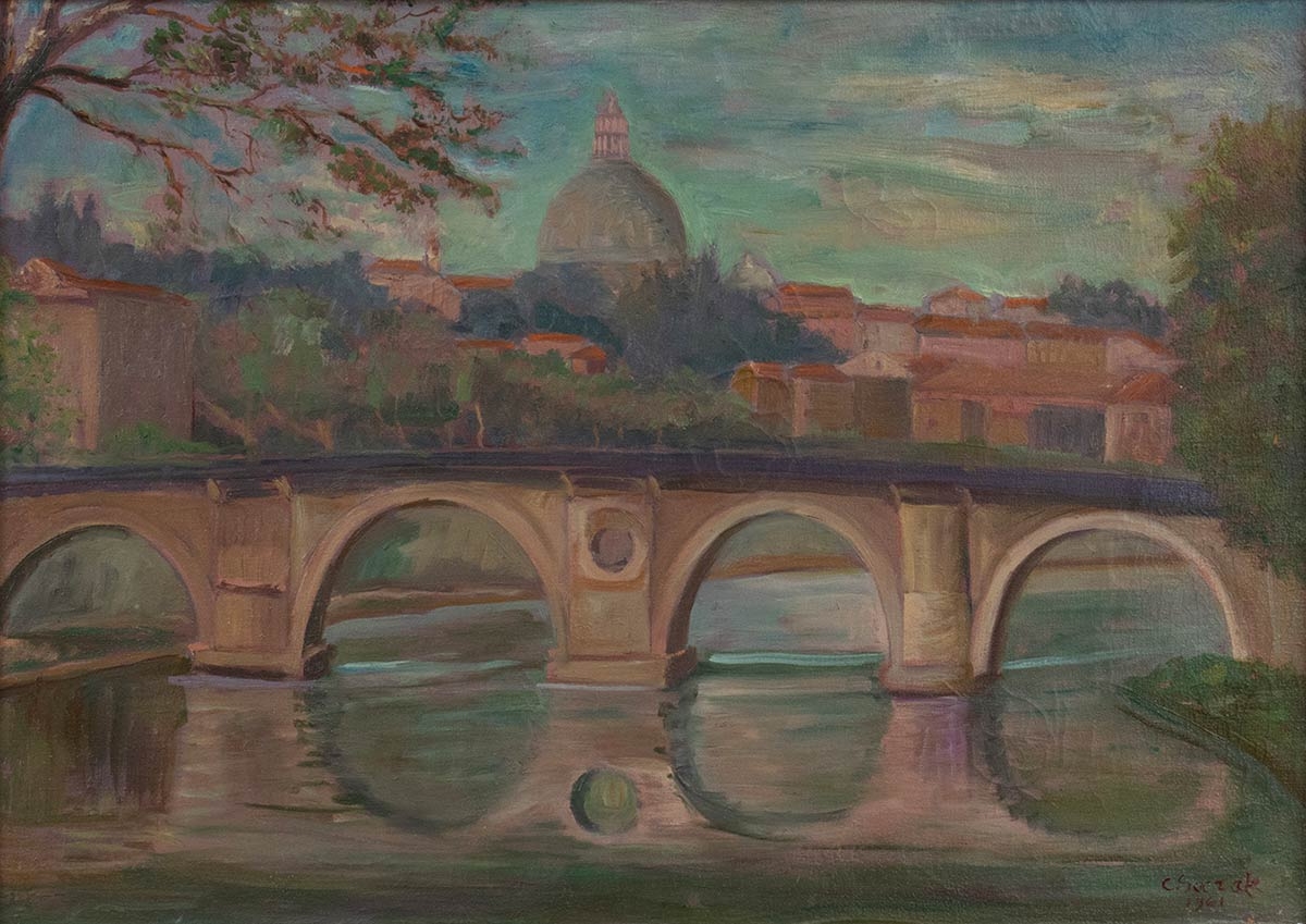 Carlo Socrate | Girl’s Portrait (1935) | MutualArt