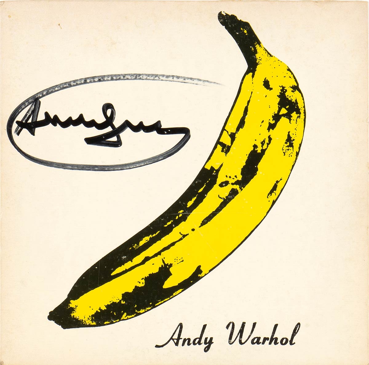 Andy Warhol | Cover of the Double Album Andy Warhol's Velvet ...