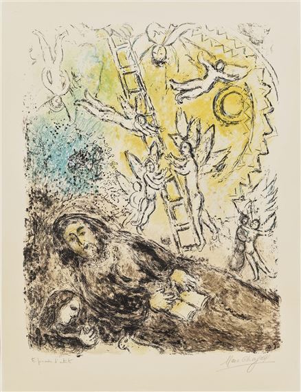 Marc Chagall | Der Prophet. (1974) | MutualArt