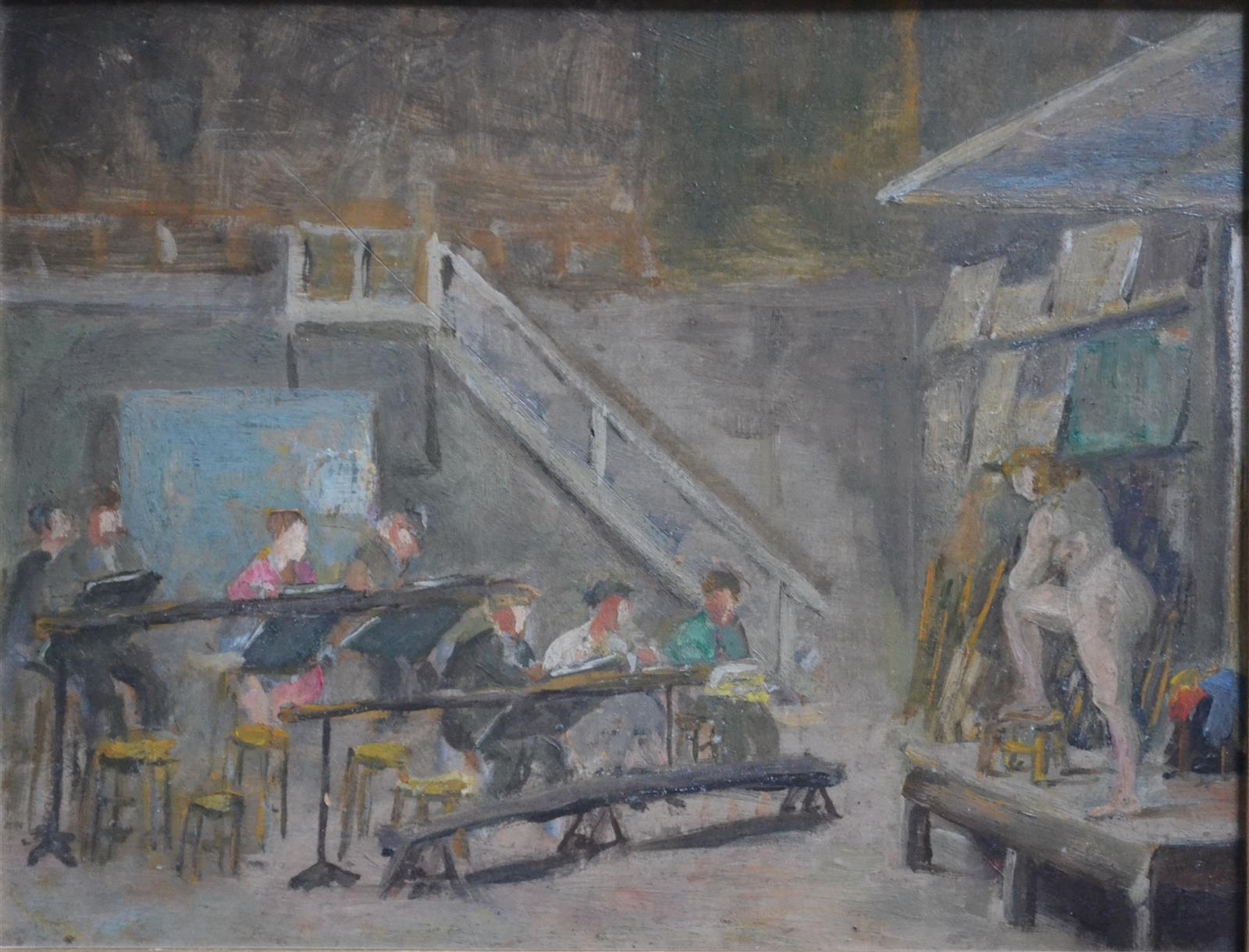 French School, 20th Century | L'ACADÉMIE DE PEINTURE | MutualArt