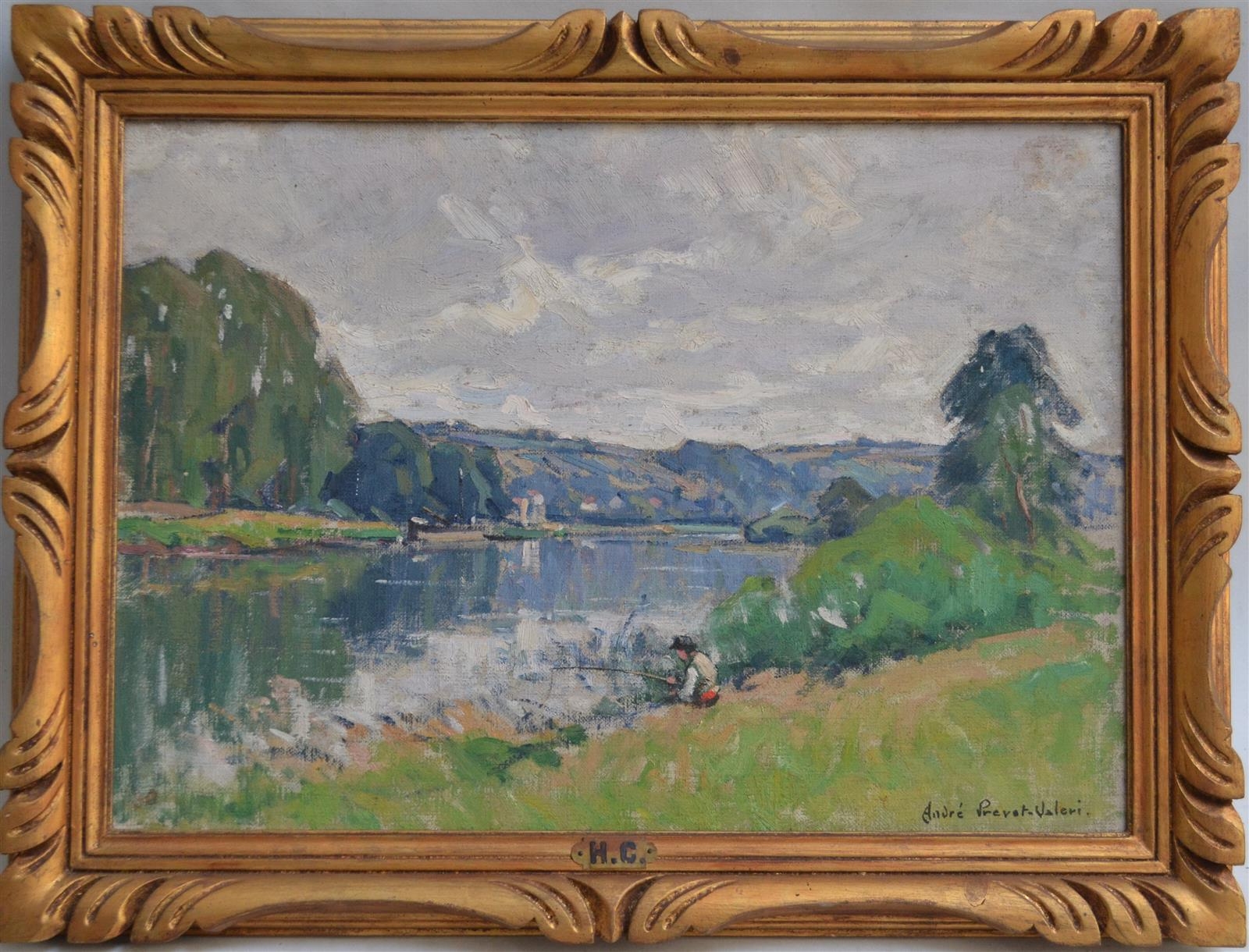 André Prevot-Valeri | LE PÊCHEUR | MutualArt