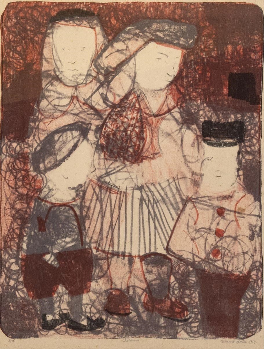 Maxwell Bennett Bates | CHILDREN (1957) | MutualArt
