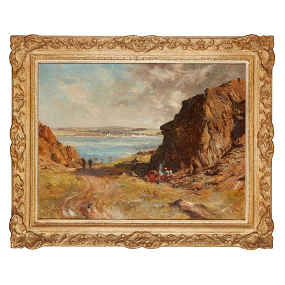 Charles Martin Hardie | OFF-FISHING (1899) | MutualArt