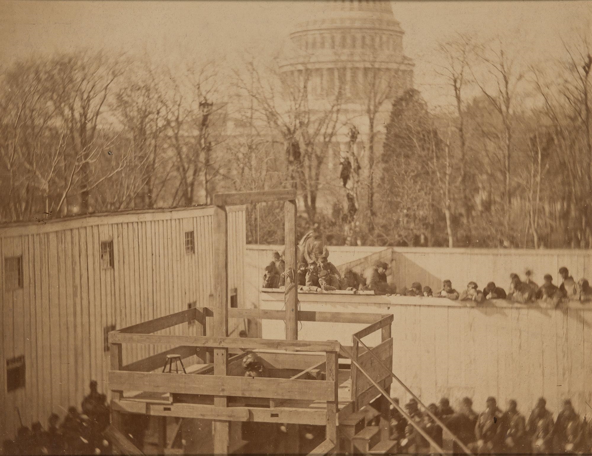 Alexander Gardner | Execution of Captain Wirz, the Keeper of ...