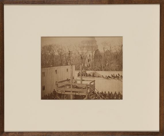 Alexander Gardner | Execution of Captain Wirz, the Keeper of ...