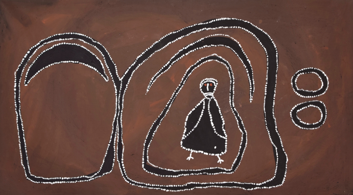 Rover Thomas | Warmun - Map of Turkey Creek Community (Circa 1983 ...