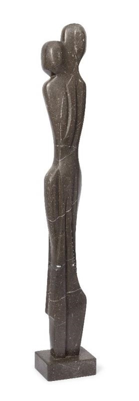 Alfred Basbous | Abstract stone sculpture (1992) | MutualArt